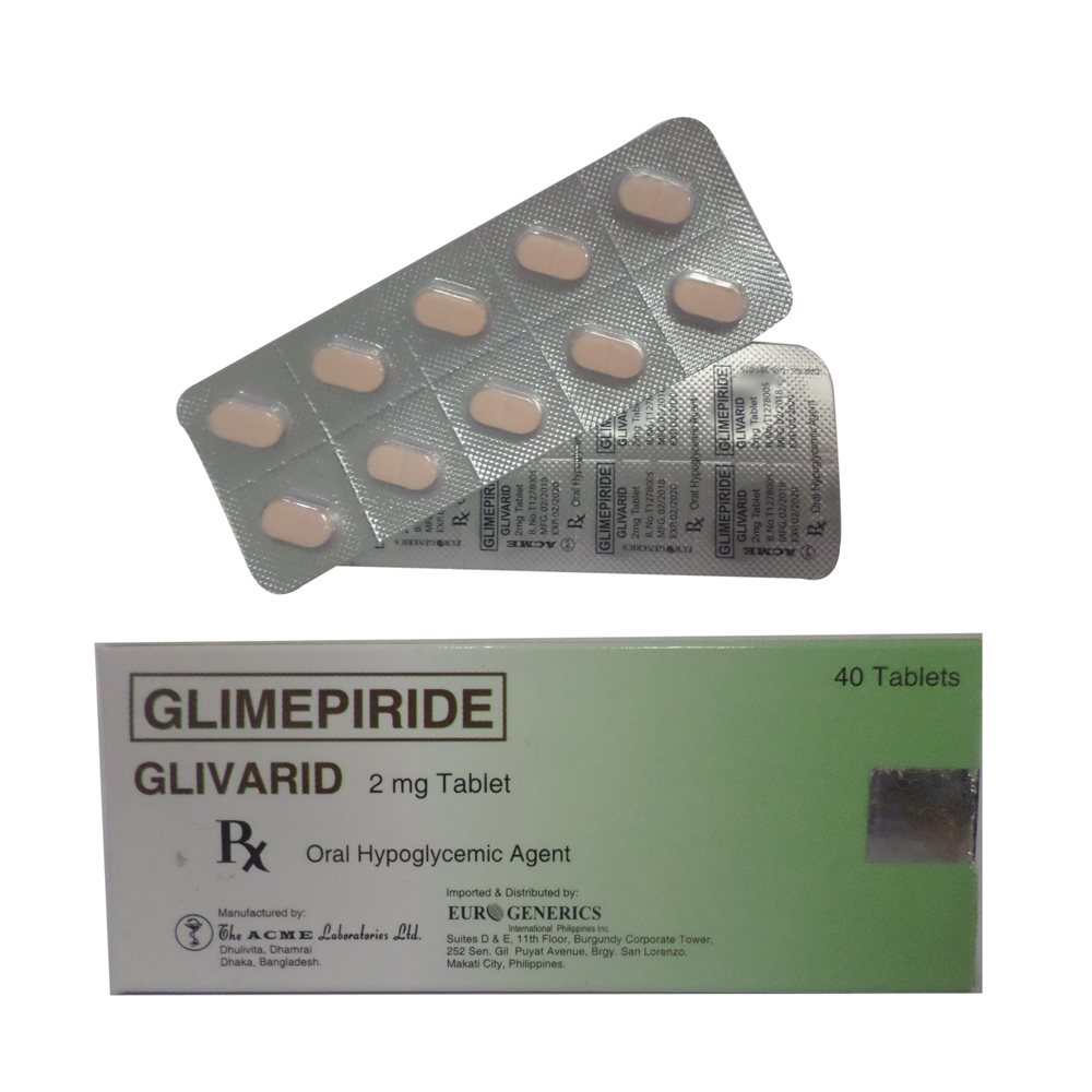 Glivarid 2mg – Eurogenerics