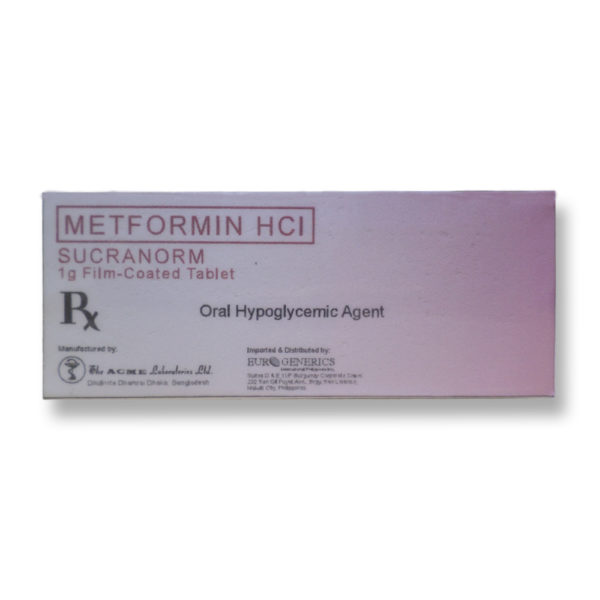 Sucranorm ® 850 mg – Eurogenerics